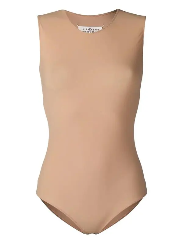 MAISON MARGIELA Sleeveless Bodysuit - Multicolor