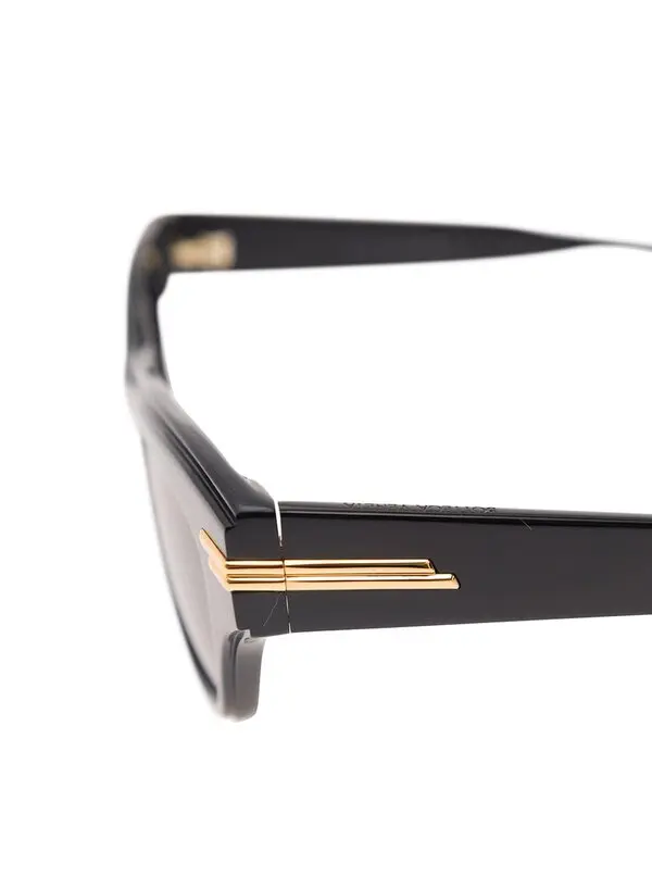 Bottega Veneta Rectangular Sunglasses - Multicolor