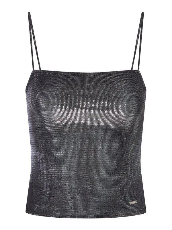 Gucci Jersey Top With Iridescent Effect