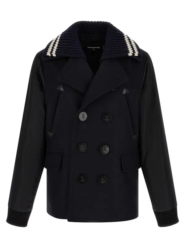 Dsquared2 Hybrid Peacoat - Blue