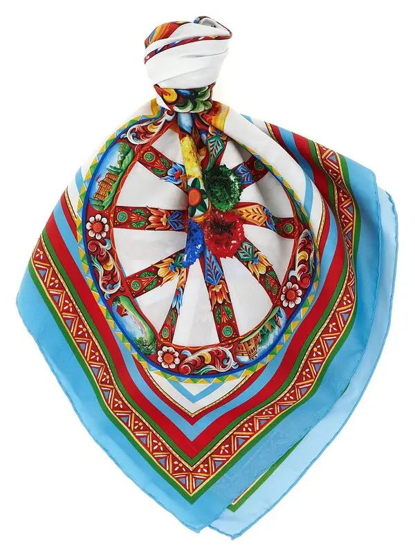 Dolce & Gabbana Carretto' Scarf - Multicolor