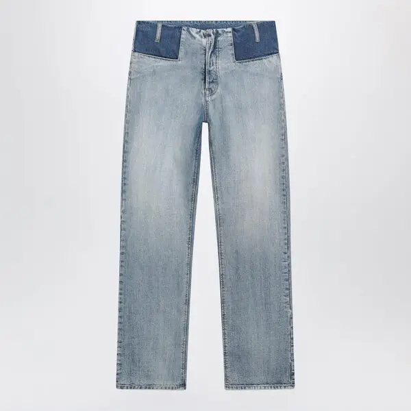 MAISON MARGIELA Patchwork Jeans In Indigo Denim - Blue