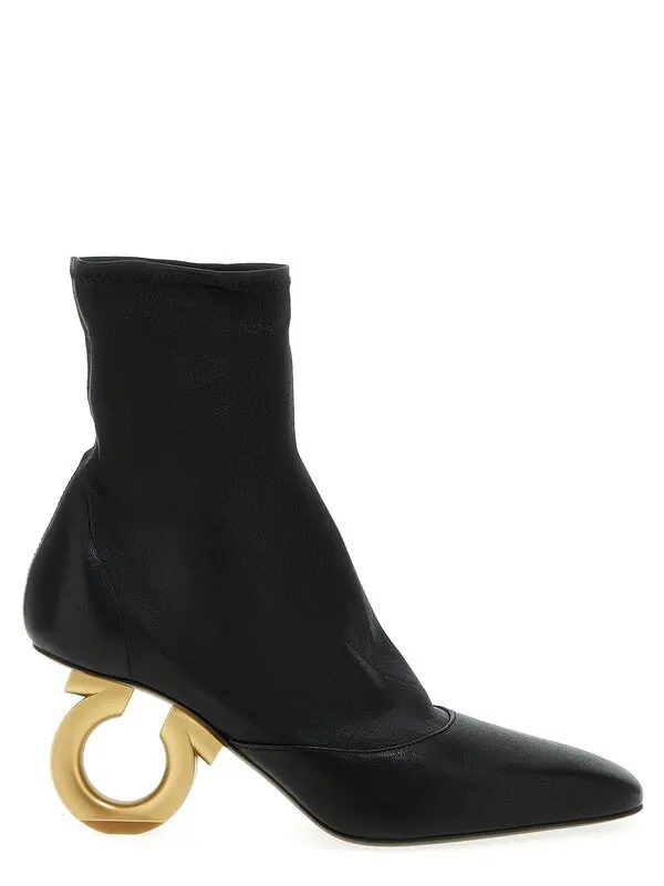 FERRAGAMO Adhar' Ankle Boots - Black