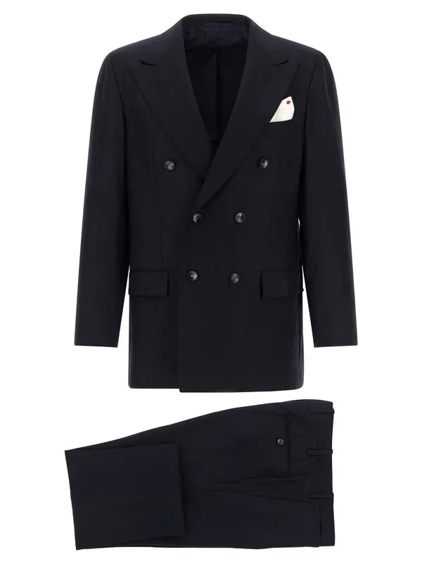 Kiton Virgin Wool And Cashmere Dress