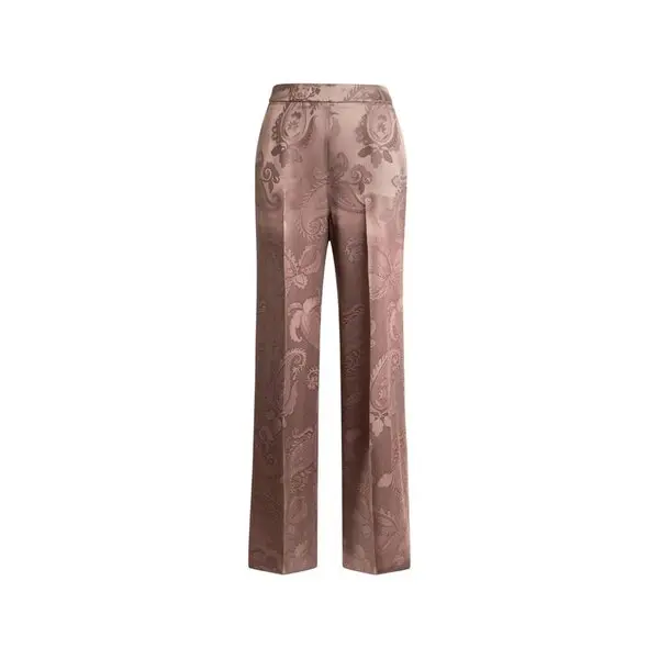 Etro Trousers Straight Trousers - Brown