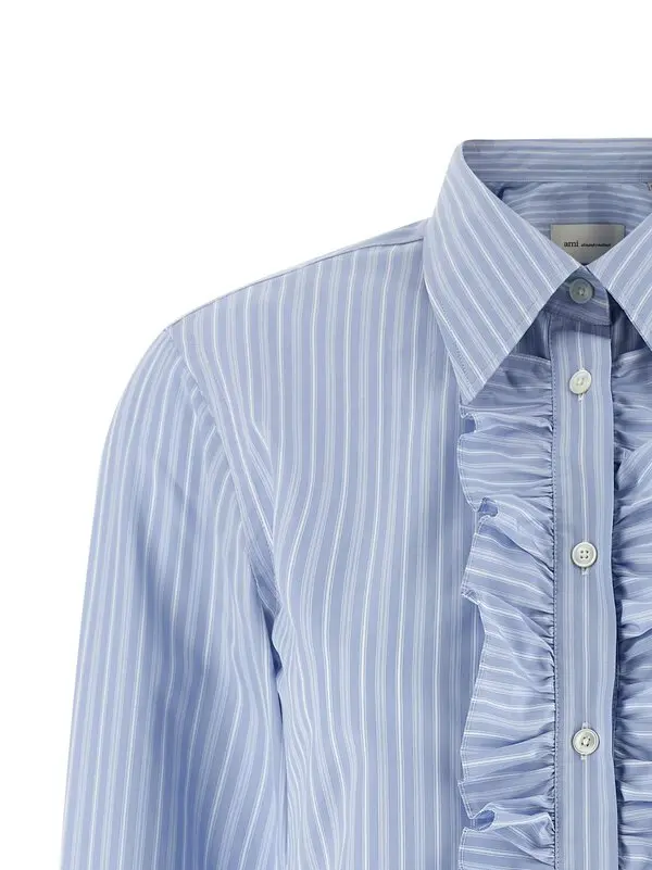 AMI Paris Jabot Shirt