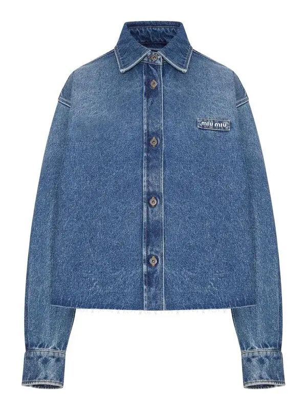 Miu Miu Denim Shirt - Blue