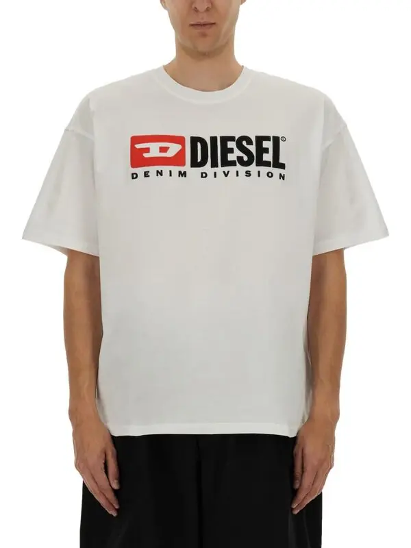 DIESEL® T-shirt T-boxt-div - White