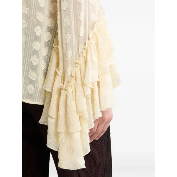 Etro Neutrals Tops Blouses