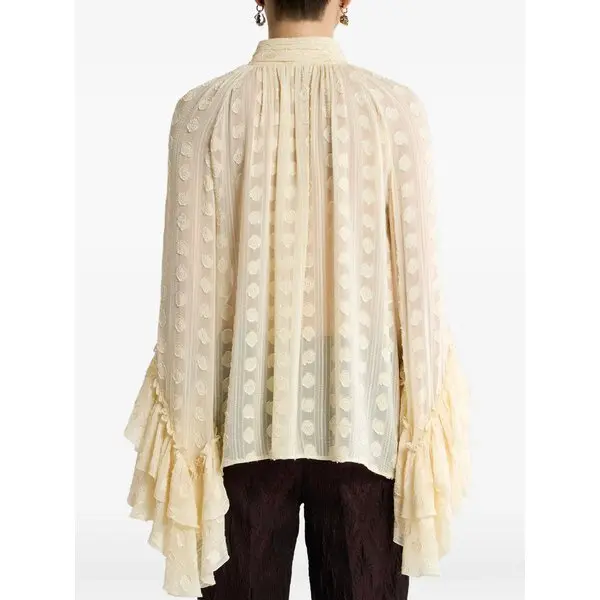 Etro Neutrals Tops Blouses