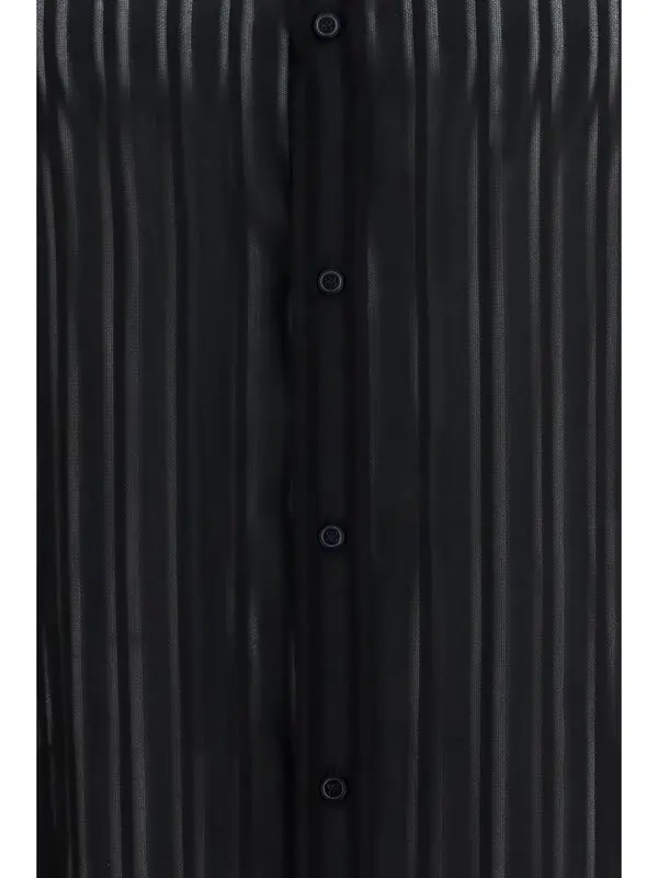 Gucci Striped Silk Gauze Shirt