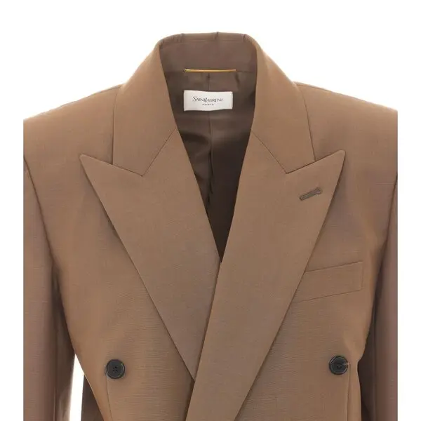 Saint Laurent Lightweight Wool And Mohair Jacket