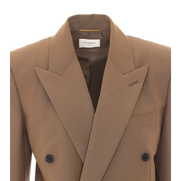 Saint Laurent Lightweight Wool And Mohair Jacket