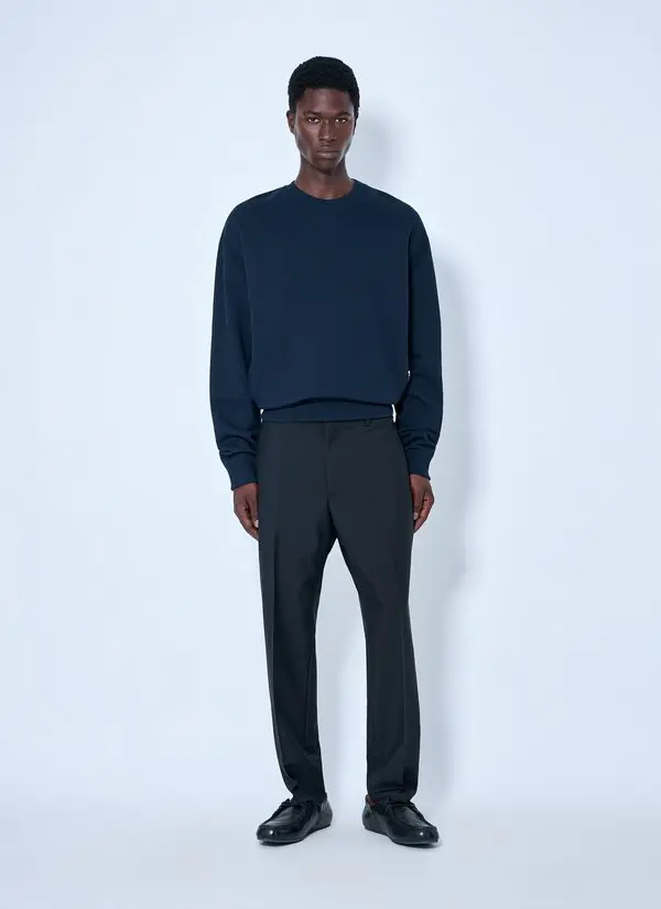 JIL SANDER Tapered Cropped-leg Trousers