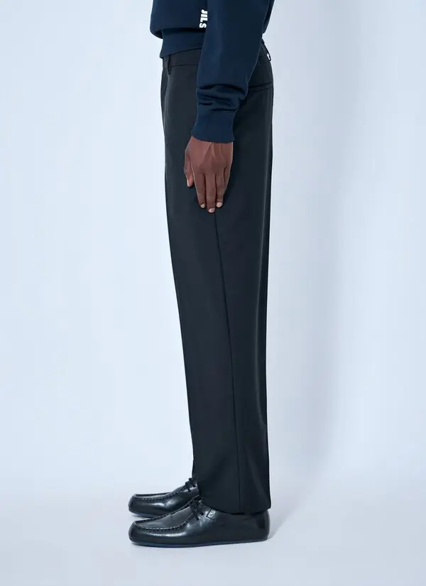 JIL SANDER Tapered Cropped-leg Trousers