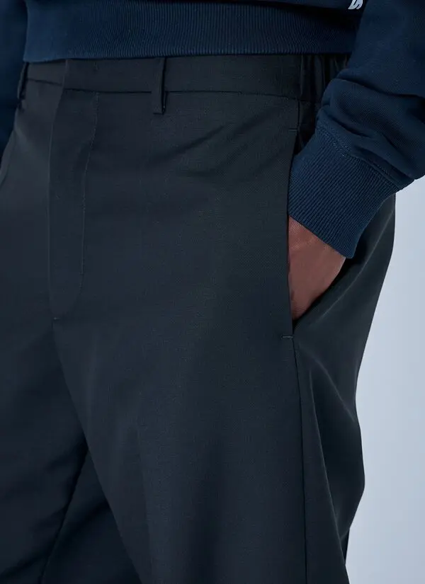 JIL SANDER Tapered Cropped-leg Trousers