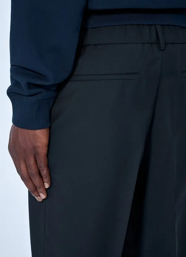 JIL SANDER Tapered Cropped-leg Trousers