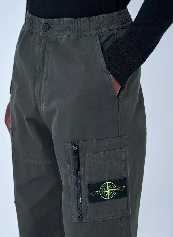 Stone Island Cargo Utility Pants - Gray