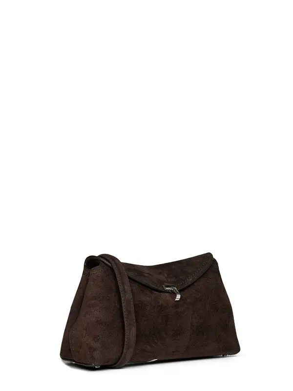 TOTEME Brown T-lock Clutch Bag