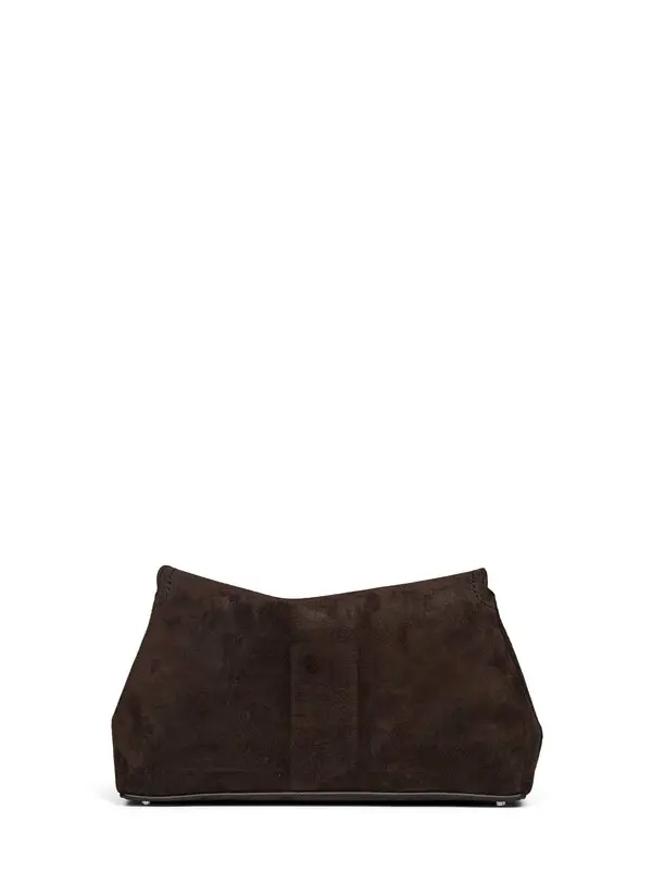 TOTEME Brown T-lock Clutch Bag - Multicolor
