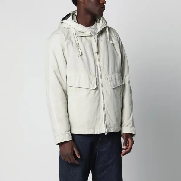 C.P. COMPANY Hooded Jacket With Goggle Lenses