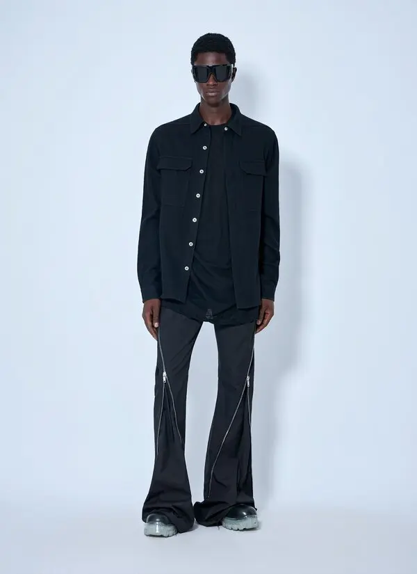 Rick Owens Wool Blend Overshirt