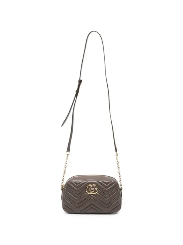 Gucci Gg Marmont Small Leather Camera Bag - Multicolor
