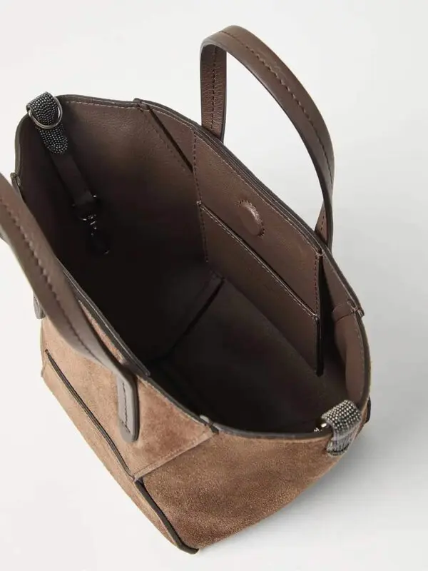 Brunello Cucinelli Duo Shoulder Bag - Brown