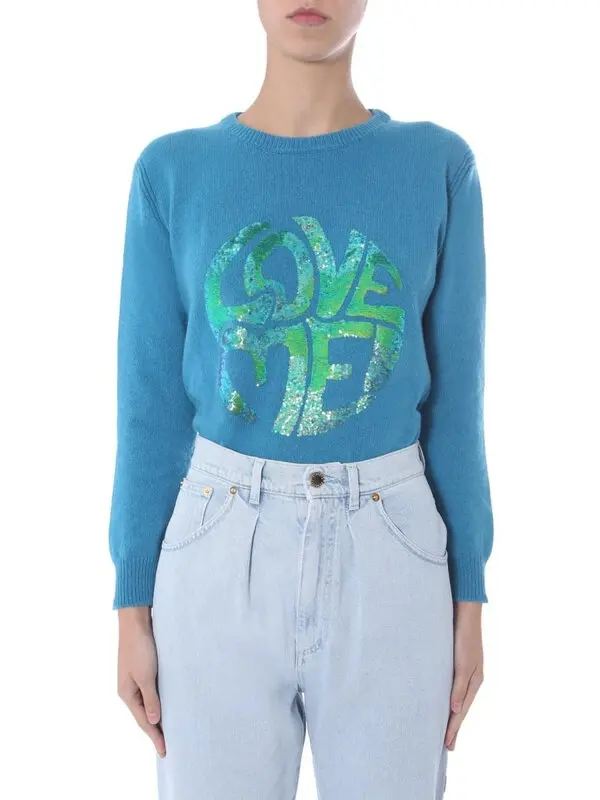Alberta Ferretti Love Me Sweater - Multicolor