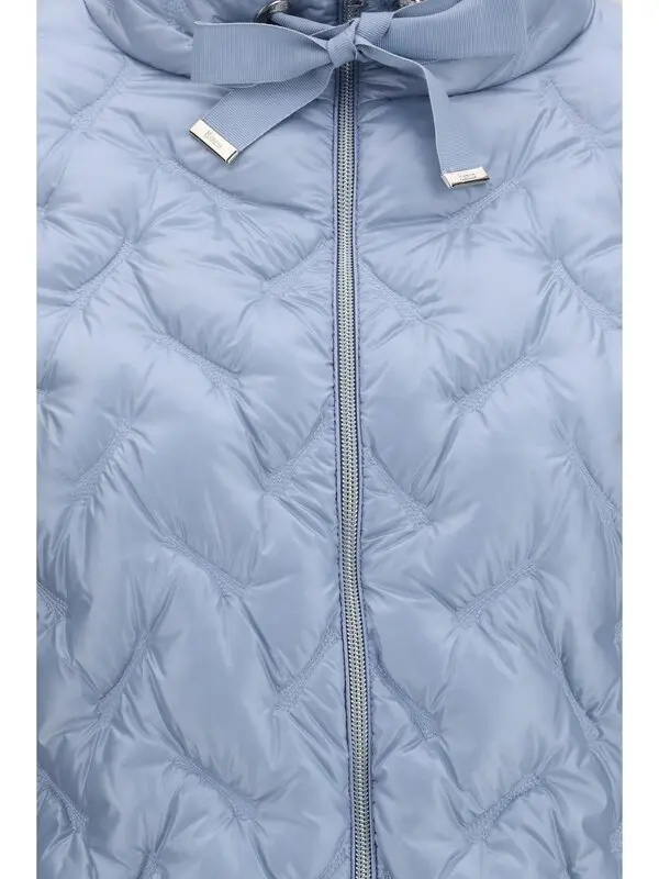 Herno Midi Down Jacket - Blue