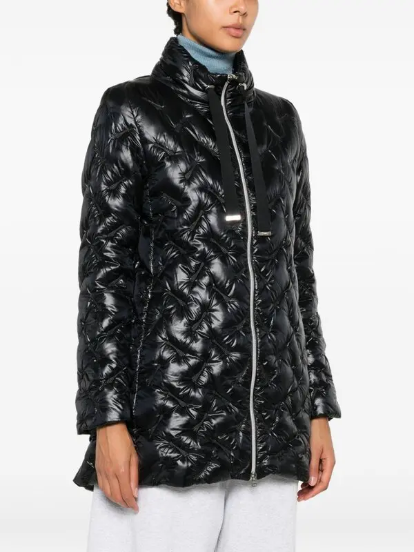 Herno Quilted Midi Down Jacket