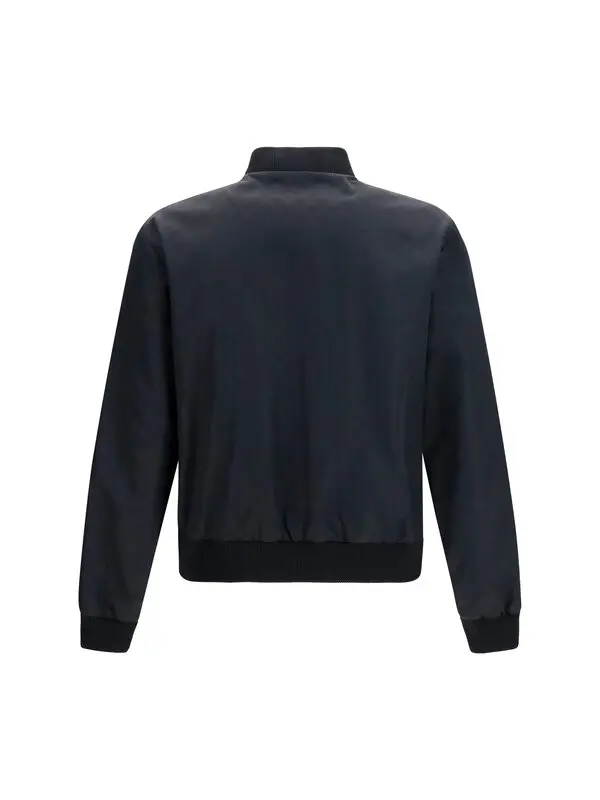 Gucci Reversible Zip Jacket In Lightweight Silk Faille