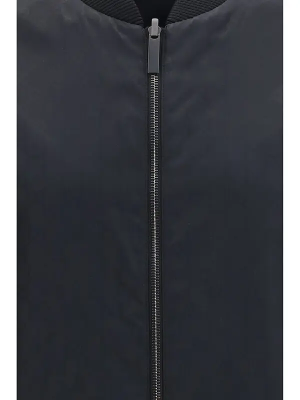 Gucci Reversible Zip Jacket In Lightweight Silk Faille