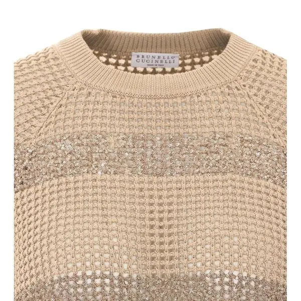 Brunello Cucinelli Knit Striped T-shirt