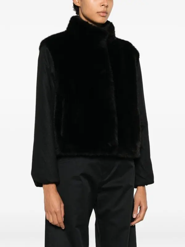Herno Faux-fur Blouson Jacket