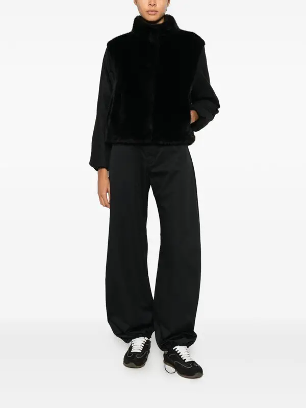 Herno Faux-fur Blouson Jacket