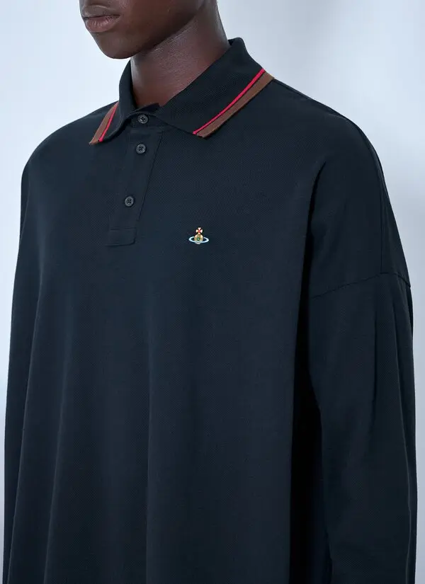 VIVIENNE WESTWOOD Long Sleeve Polo Shirt