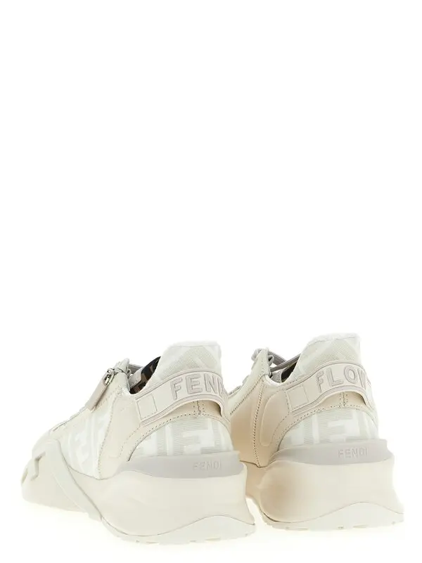 Fendi Flow Sneakers - White
