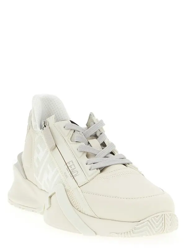 Fendi Flow Sneakers - White