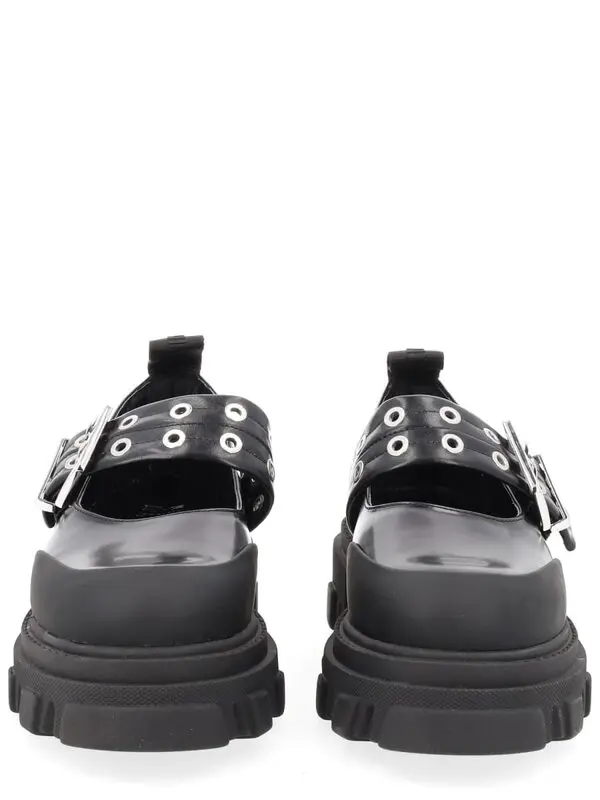 GANNI Ballerina With Logo Buckle