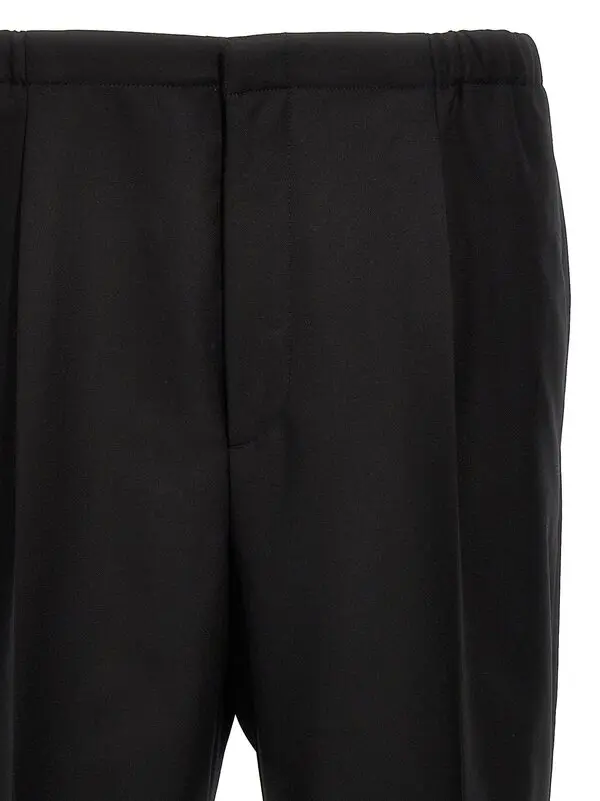 Fendi Cool Wool Pants - Black