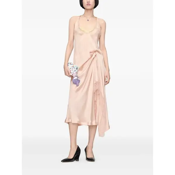 MAISON MARGIELA Silk Lace Dress