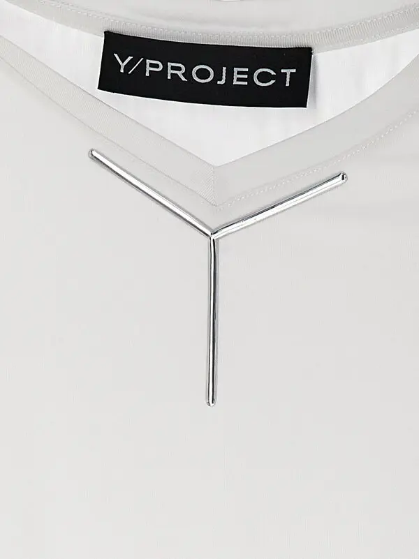 Y/project Stretch Viscose T-shirt