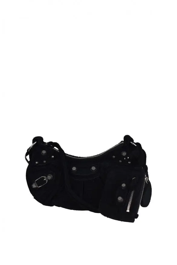 Balenciaga Cagole Xs Bag - Black