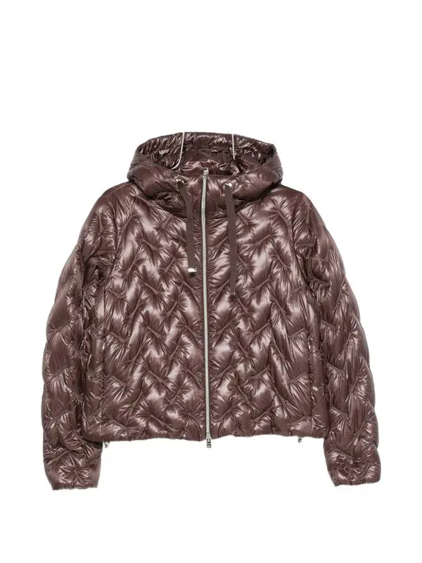 Herno Quilted Short Down Jacket - Multicolor