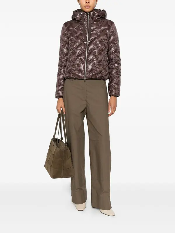 Herno Quilted Short Down Jacket - Multicolor