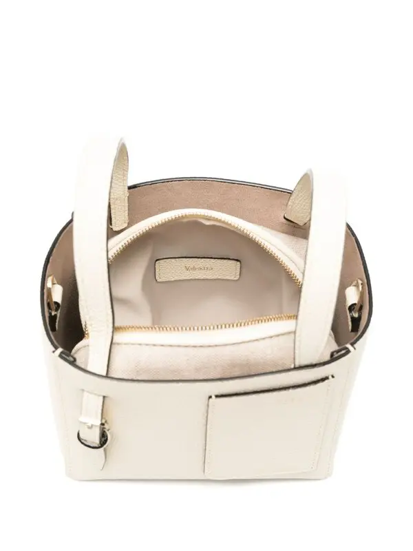 VALEXTRA Leather Bucket Bag - Multicolor