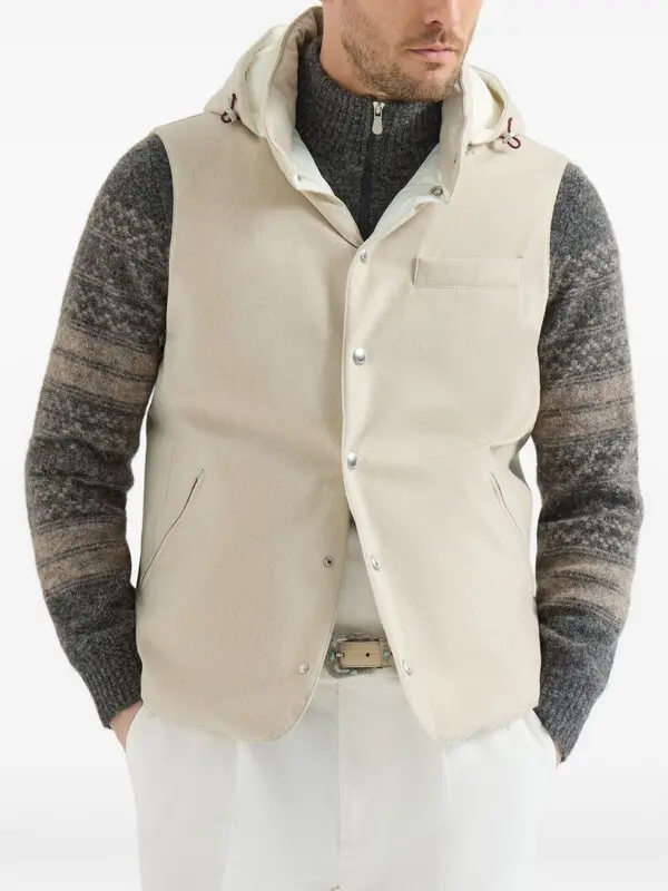 Brunello Cucinelli Wool Padded Vest