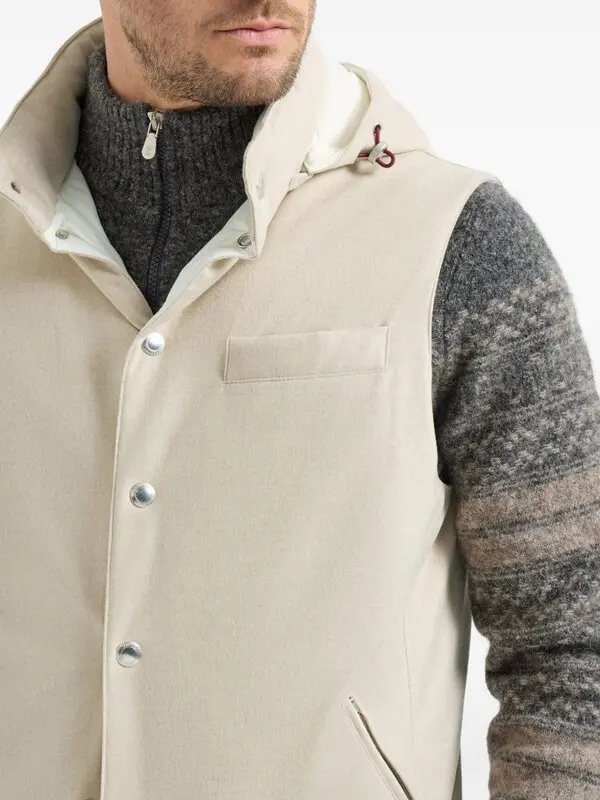 Brunello Cucinelli Wool Padded Vest