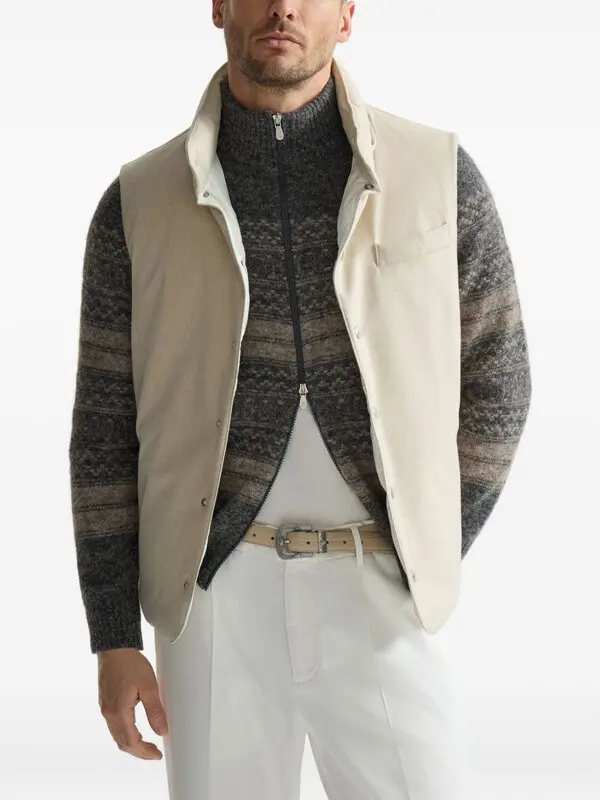 Brunello Cucinelli Wool Padded Vest
